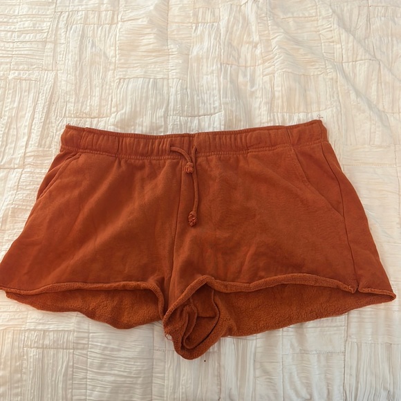 Shorts | Burnt Orange Sweat Shorts | Poshmark